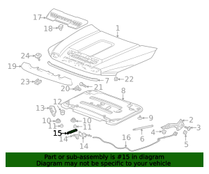 2020-2025 GM Release Lever 84182929 GM | GMPartsDirect.com