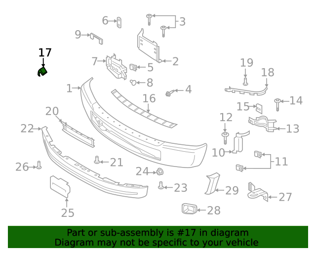 Ford Dealership 2020-2022 Ford Inner Molding LC3Z-17C829-BA | Ford ...