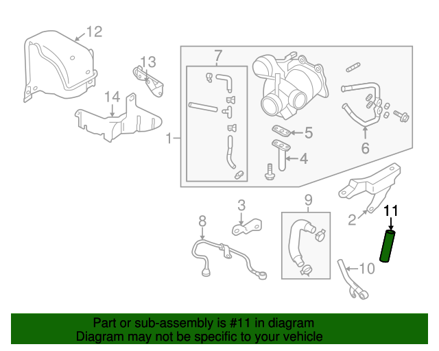 2004-2018 Subaru OEM NEW 2013-2014 Subaru WRX STI Impreza Forester ...