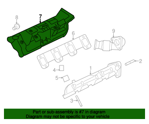 2015-2019 Ford Heat Shield FC3Z-9Y427-A | OEM Parts Online