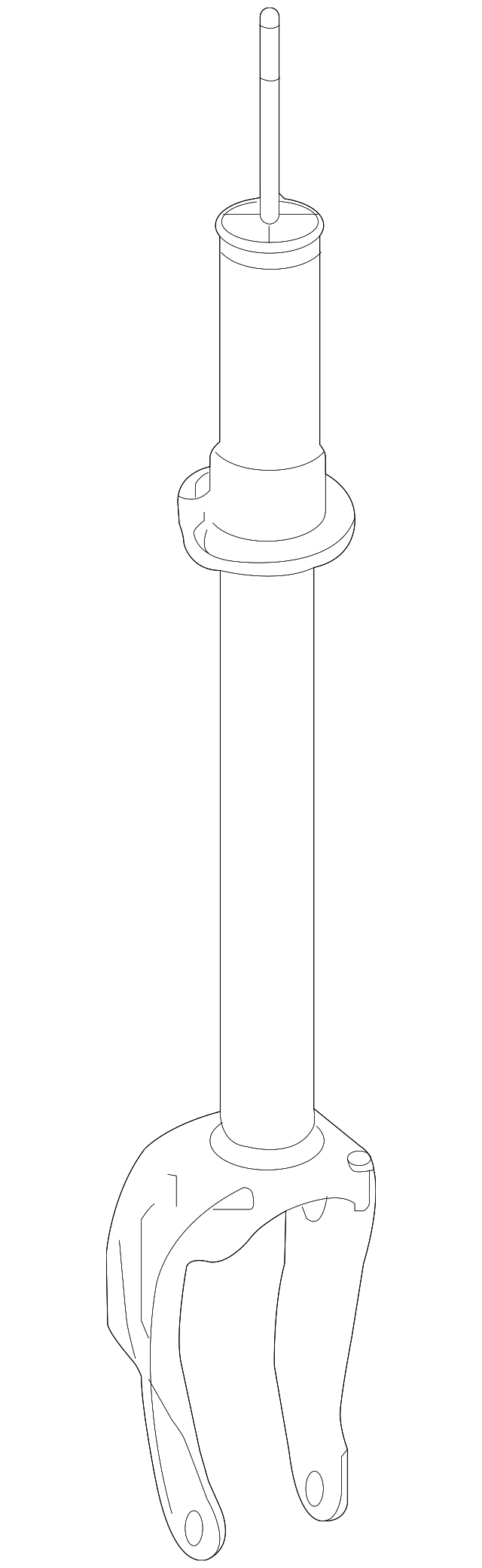 166-323-24-00 - Shock Absorber 2012-2019 Mercedes-Benz | Mercedes-Benz ...