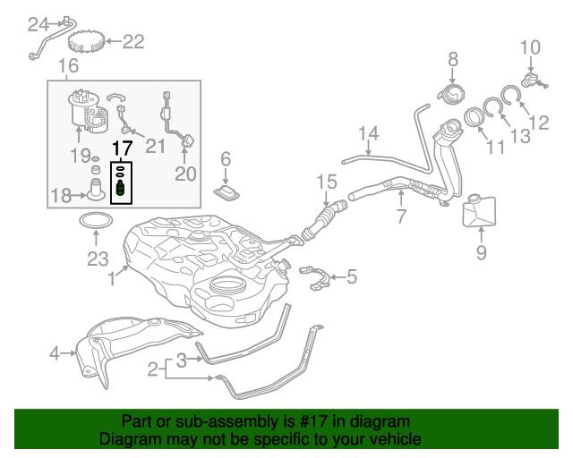 2006-2021 Lexus Fuel Injection Pressure Regulator 23280-21010 | OEM ...