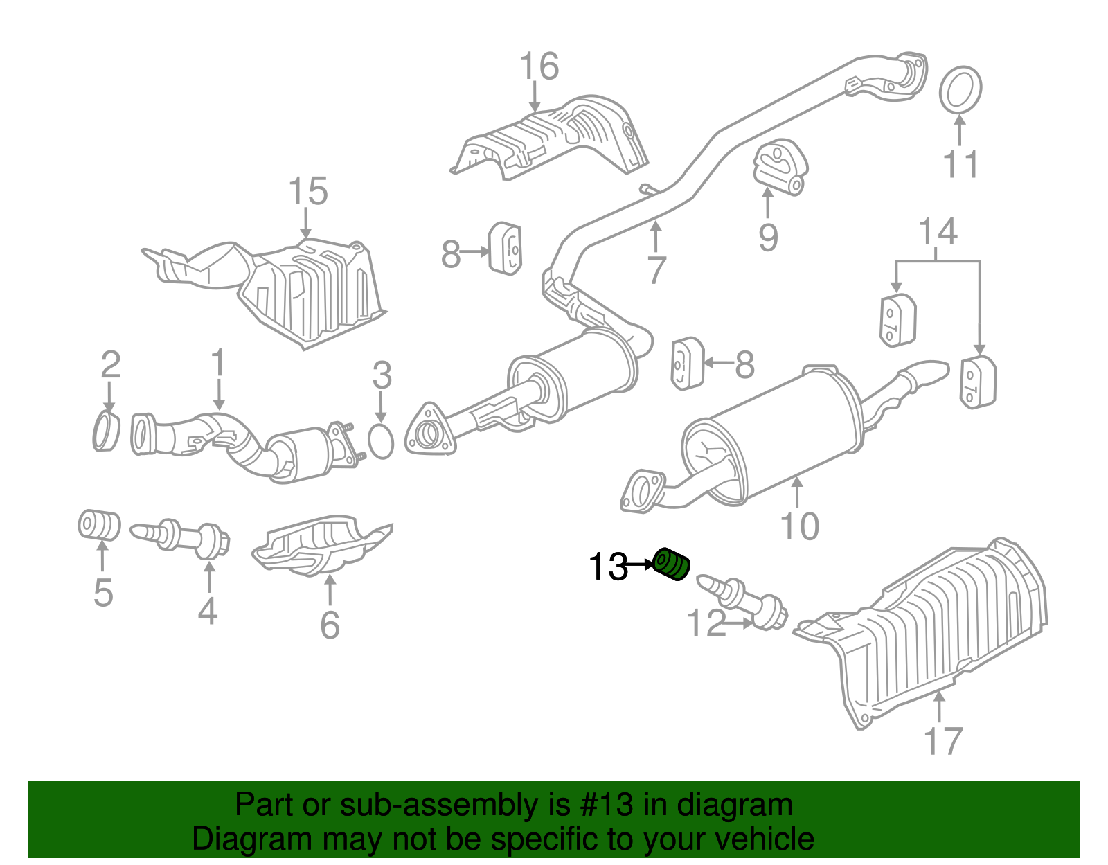 18230-SA0-930 - 1994-2019 Honda - Spring Flexible Joint | All Discount ...