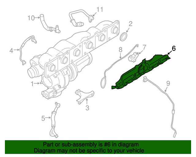 2010-2018 BMW Pressure Valve Bracket 11-65-7-588-579 | BMW Mini Parts ...