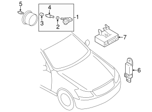 2011-2020 Infiniti TPMS Sensor Valve 40704-JK00A | OEM Parts Online