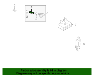 2011-2020 Infiniti TPMS Sensor Valve 40704-JK00A | Infiniti OEM Parts ...