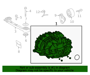 2020-2024 Toyota Trans-Axle/Motor G1050-F6010 | Toyota Parts Center