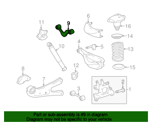 2014-2019 Toyota Highlander Upper Control Arm 48770-48010 | OEM Parts ...