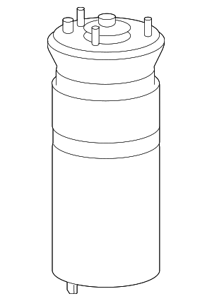 2005-2016 Land Rover Air Spring LR016411 | JaguarParts.com