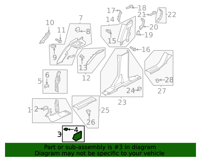 M2DZ-18979-AA - Speaker Grille 2021-2023 Ford Bronco | Ford Parts Direct