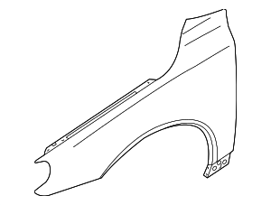 2010-2016 Volvo XC70 Fender 31294002 | Genuine Volvo Replacement Parts