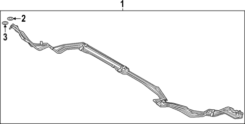 Rear AC Lines for 2022 Nissan Pathfinder | Nissan OEM Parts Online