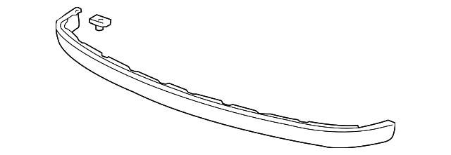 2005-2007 GM Front Air Deflector Extension 10386198 | QuirkParts