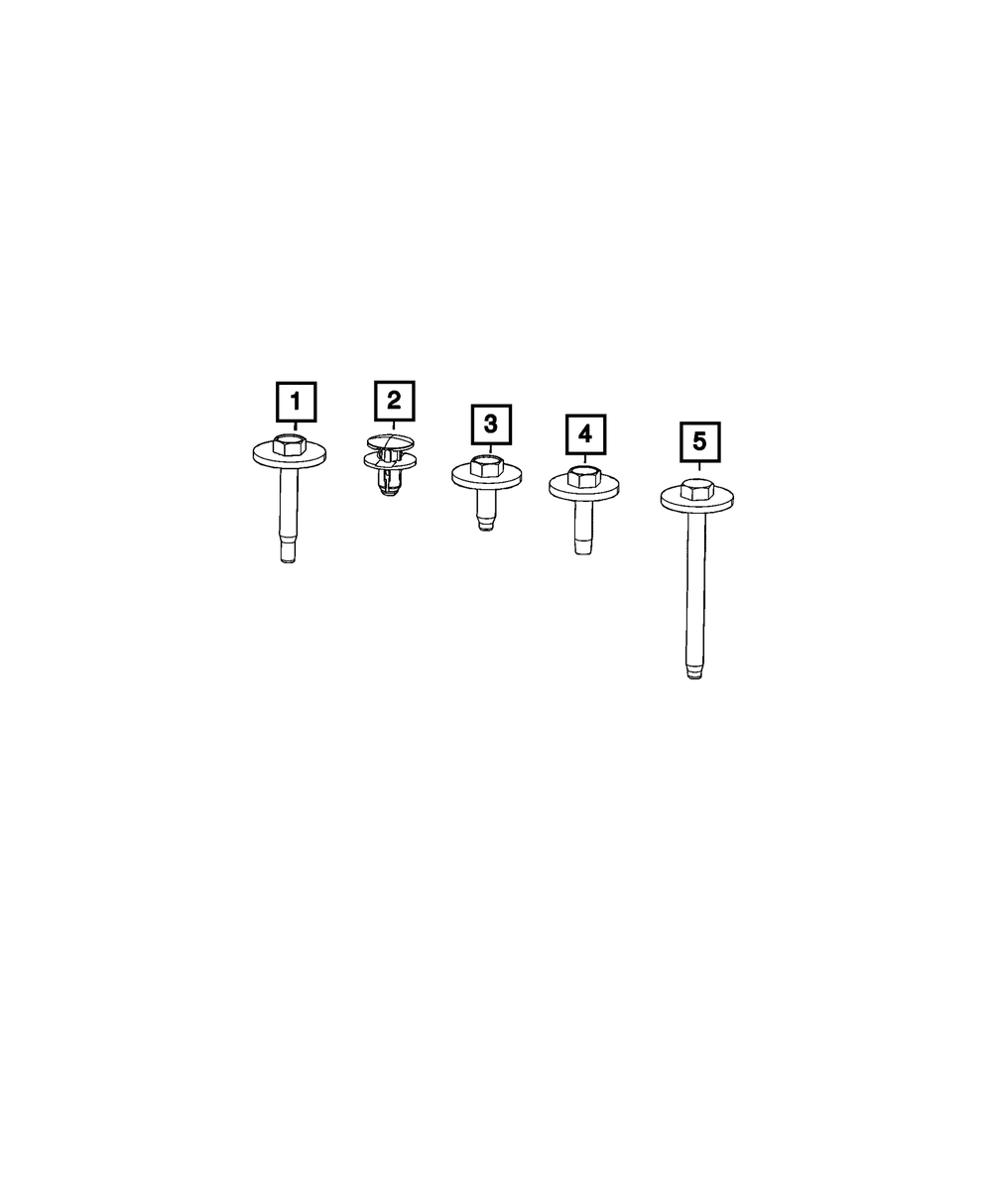 2019-2025 Mopar Hex Head Screw And Washer 6512773AA | My Mopar Parts
