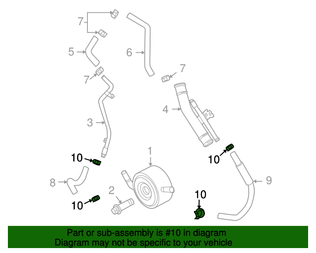 16439-7S01E (164397s01e) - 2003-2020 Infiniti Hose Clamp | Infiniti ...