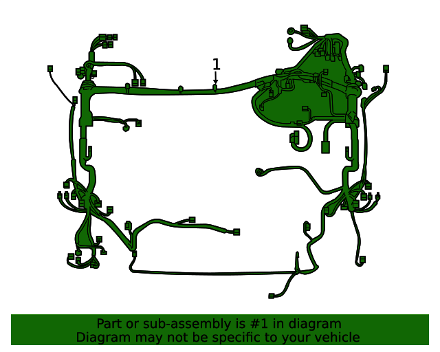 2020 Toyota RAV4 Engine Harness 82111-0R821 | Sparks Parts