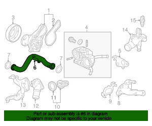 19505-RNA-A00 - Pipe Assembly Connecting - 2006-2020 Honda | Honda ...