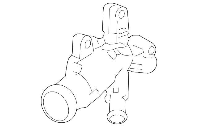 2016-2018 Honda HR-V Engine Coolant Outlet Flange 19425-R6A-U50 | OEM ...