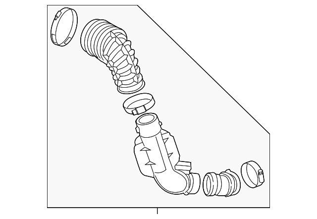 2016-2022 GM Duct Assembly-A/Cl Otlt 84535593 | GMPartsDirect.com