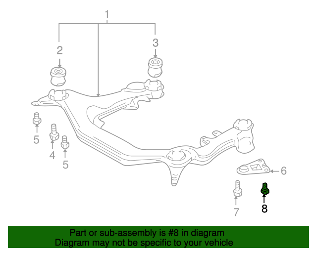 N-909-567-02 - Support Mount Bolt 2002-2009 Audi | Audi OEM Parts