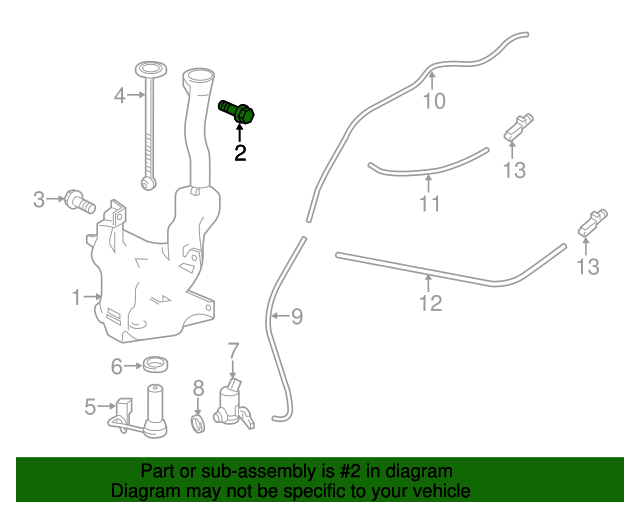91512-5K7-003 - Air Inlet Tube Clip 2016-2024 Acura | Group 1 Auto Parts
