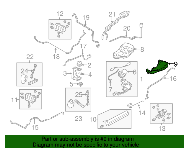 2005-2013 Land Rover Lower Cover RVC500010 | JaguarParts.com