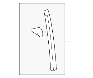 2007-2022 Toyota Center Pillar & Rocker Weatherstrip 67865-0C020 ...