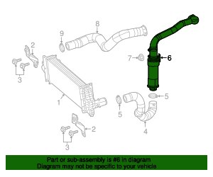 2019 Ram 1500 Classic Air Inlet Duct 68259699AB | TascaParts.com