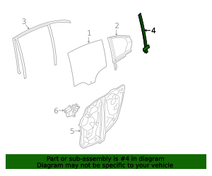 Genuine BMW 51-43-7-465-141 | Rear Guide | FREE Shipping on Most Orders ...