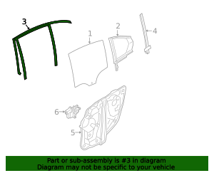 51357407406 - 2019-2024 BMW Run Channel (51-35-7-407-406) | BMW of ...