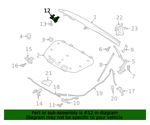 2019-2020 Volvo XC40 Upper Striker - Driver's Side (LH) 32244456 ...