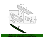 Genuine OEM Lower Grille Part# 86560-G2100-TAD Fits 2017-2022 Hyundai ...