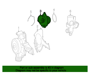 2007-2015 Mercedes-Benz Thermostat Housing 272-200-05-15 | MB OEM Parts