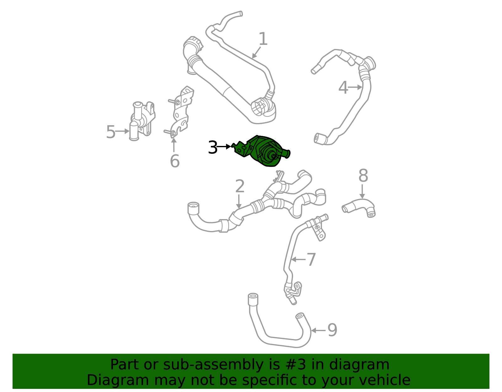 2015-2024 Audi Auxiliary Pump 5Q0-121-599-AA | TascaParts.com