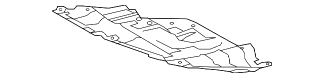 51442-07030 - Under Cover - 2013-2015 Toyota Avalon | OEMGenuineParts.com