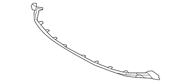 Genuine Toyota Lower Cover part# 52129-07010 for 2013-2015 Toyota ...