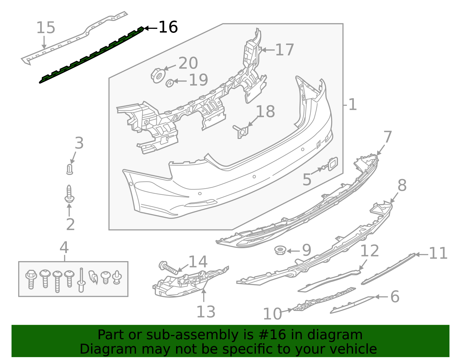 8W0-807-863 - Strip 2020-2024 Audi | AutoNation Parts