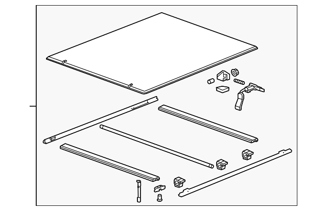 2019-2023 GM Bed Tonneau Cover By Rev- Hard Folding 19416966 | GmPW