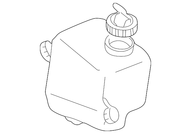 1997-2000 Mitsubishi Montero Sport Reservoir Assembly MR127441 ...