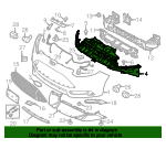 Ford Dealership 2015-2017 Ford Focus Support F1EZ-17C897-G | Ford Parts ...