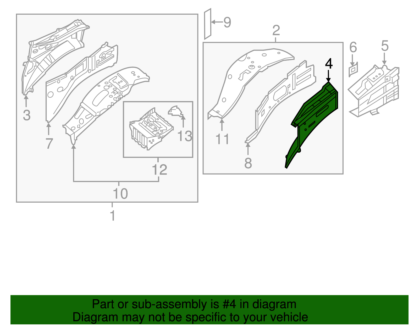 2012-2021 Nissan Front Reinforced F4181-1PAMA | Nissan RVA