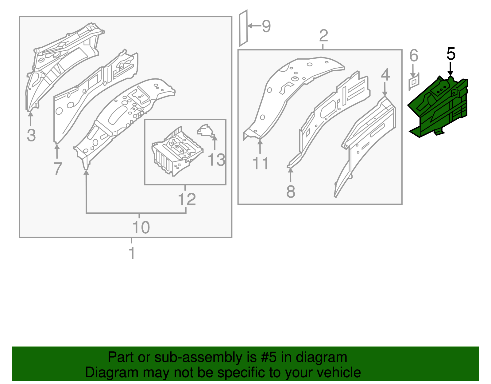 2012-2021 Nissan Rear Reinforced F4187-1PAMA | Sullivan Brothers Nissan