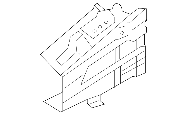 2012-2019 Nissan Rear Reinforced F4187-1PAMA | Nissan Parts Plus
