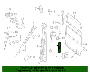 906-690-01-07 - Side Panel 2010-2018 Mercedes-Benz | Mercedes-Benz USA ...
