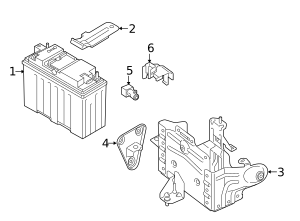 61-21-6-832-931 - Battery Tray - 2020-2022 BMW | BMW Parts Exchange