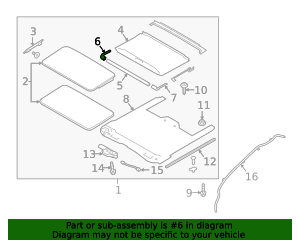 2017-2022 Hyundai Deflector Link Assembly 81643-F2000 | QuirkParts