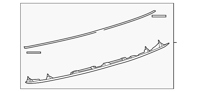 2013-2020 Lexus Molding Assembly 76801-30240 | OEM Parts Online
