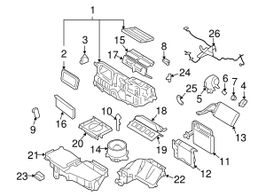 2006-2012 Ford Door Assembly 6E5Z-18B545-AA | QuirkParts