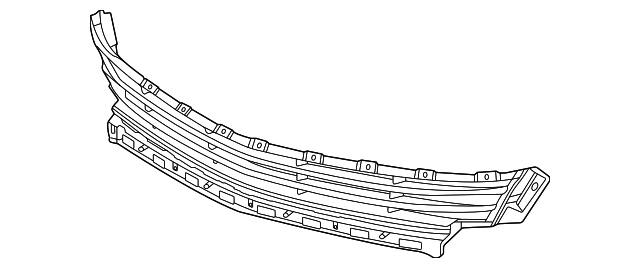 2020-2024 Cadillac CT5 F Grille 84890695 GM | GMPartsDirect.com
