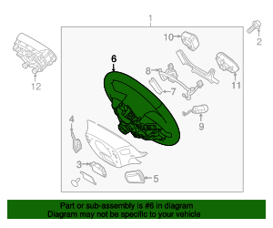 2015-2017 Hyundai Wheel 56111-B1100-RNB | Retail Performance Auto Parts